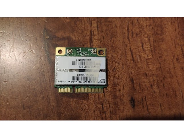 Wireless kartica EM306 , skinuta sa Acer 7741G laptopa