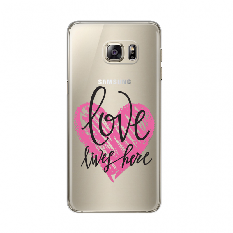 Torbica silikonska Print Skin za Samsung G925 S6 Edge Valentines Cristal Case 014