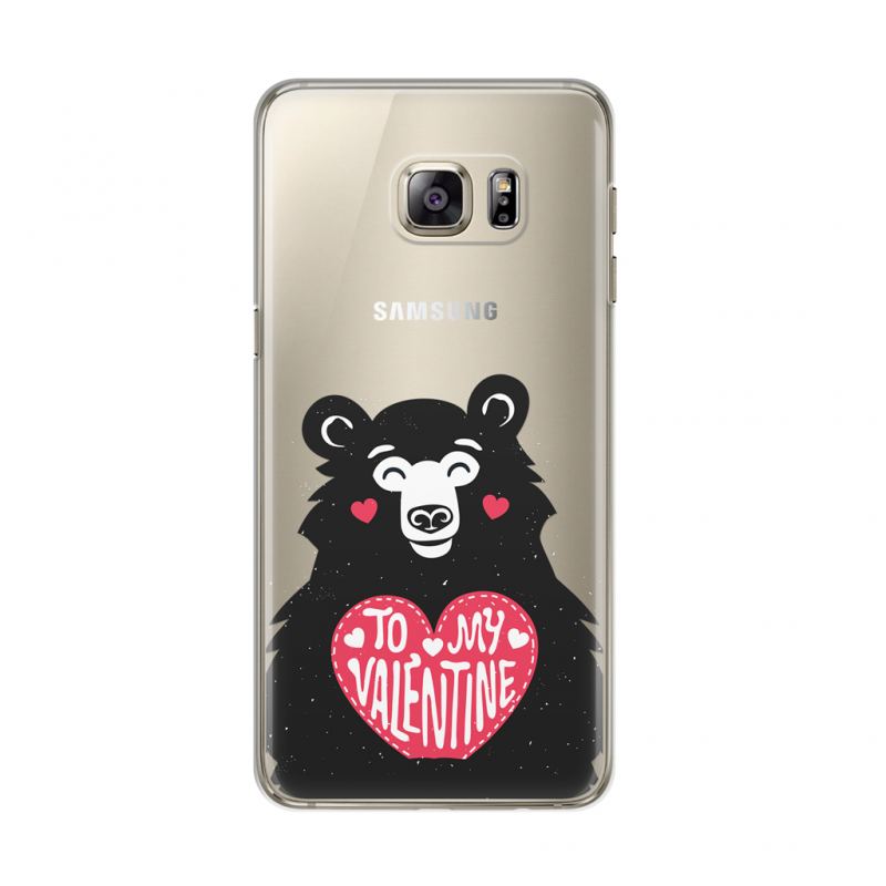 Torbica silikonska Print Skin za Samsung G925 S6 Edge Valentines Cristal Case 006
