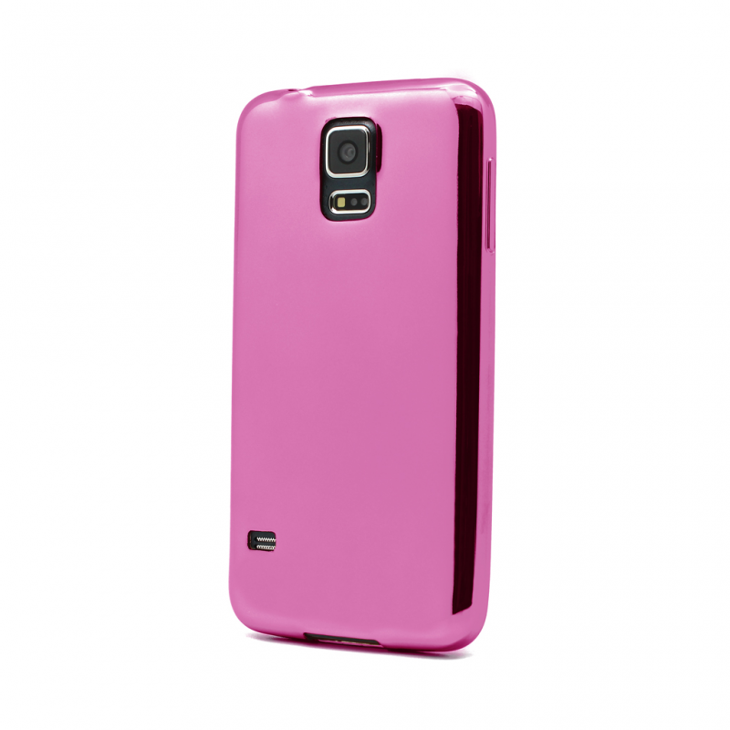 Torbica silikonska electro za Samsung I9600 S5/G900 pink