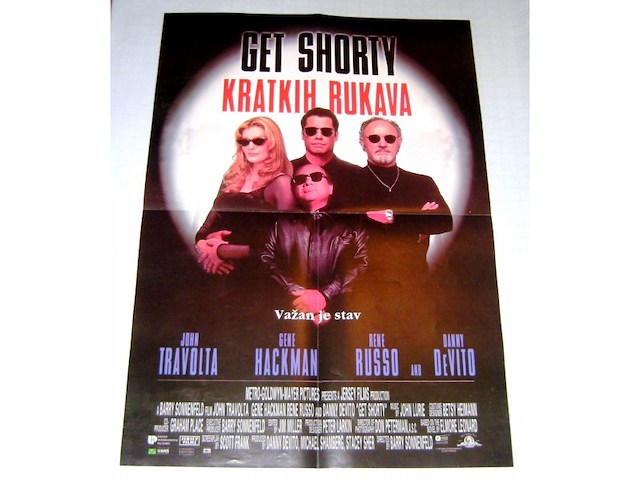 KRATKIH RUKAVA / GET SHORTY (1995) - 68x48 cm