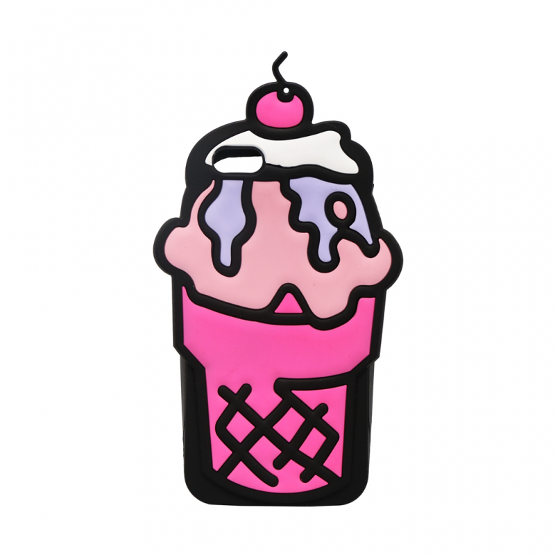 Torbica silikonska Icecream Cup za iPhone 6/6S pink