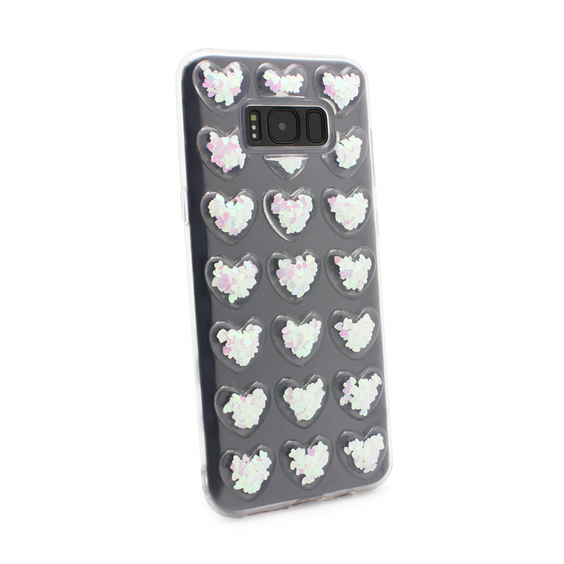 Torbica Happy Hearts za Samsung G955 S8 plus type 2