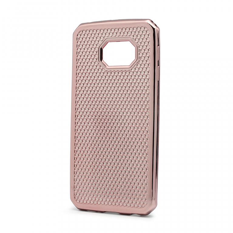 Torbica silikonska Lux za Samsung G925 S6 Edge roze