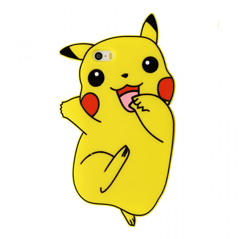 Torbica silikonska Pikachu za iPhone 5 tip 1