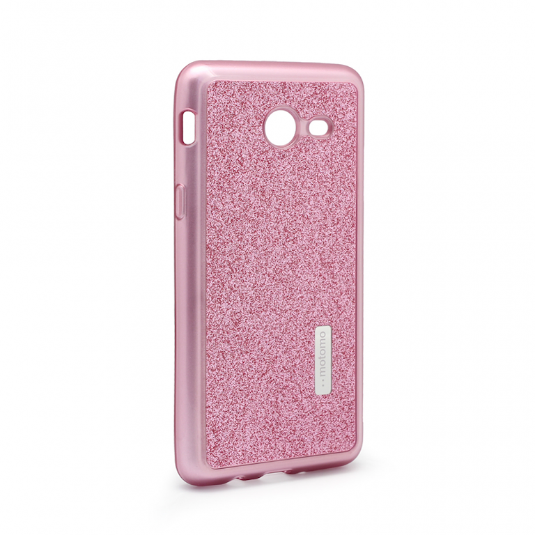 Torbica Motomo Sparkle za Samsung J327P Galaxy J3 2017 pink