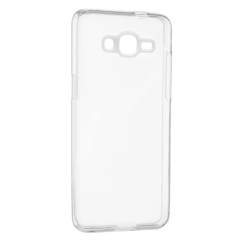 Torbica Platina Gazela za Samsung G530H Grand Prime transparent-bela