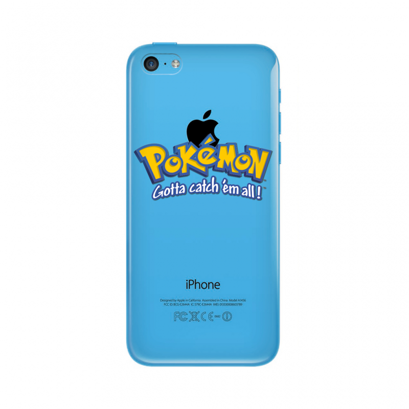 Torbica silikonska Print Skin za iPhone 5C Pokemon GO