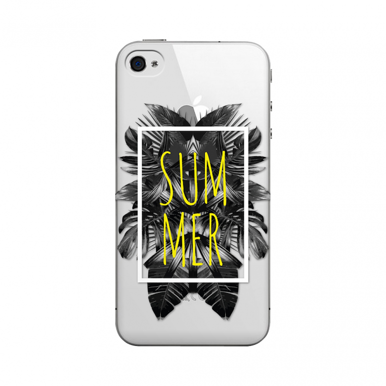 Torbica silikonska Print Skin za iPhone 4 Summer