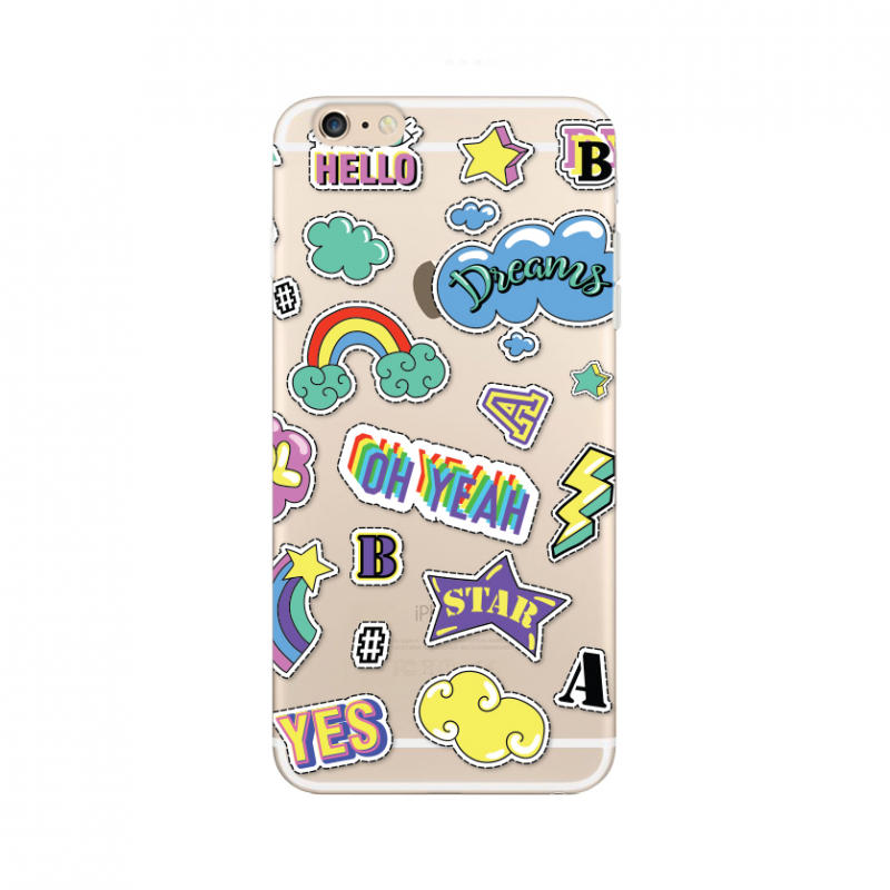 Torbica silikonska Print Skin za iPhone 6 plus/6S plus Oh Yeah Stickers