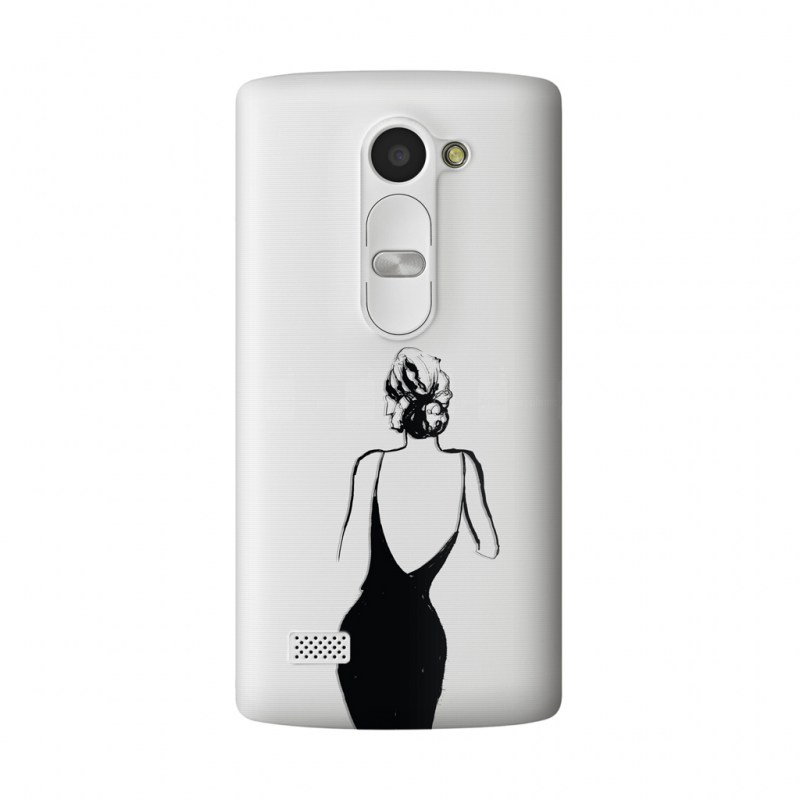 Torbica silikonska Print Skin za LG Leon/C50 Cristal Case 066