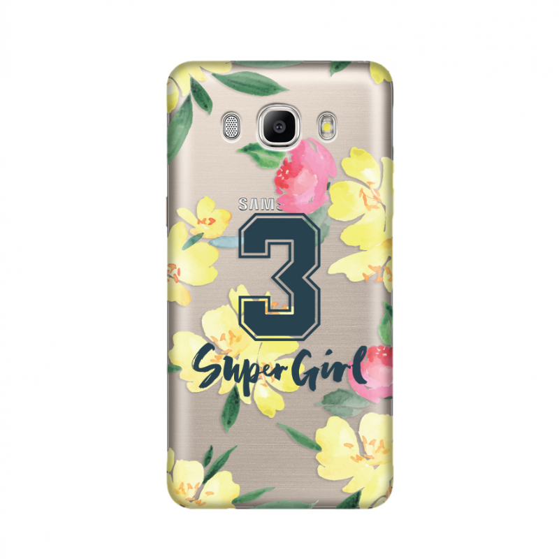 Torbica silikonska Print Skin za Samsung J710F Galaxy J7 2016 Super Girl