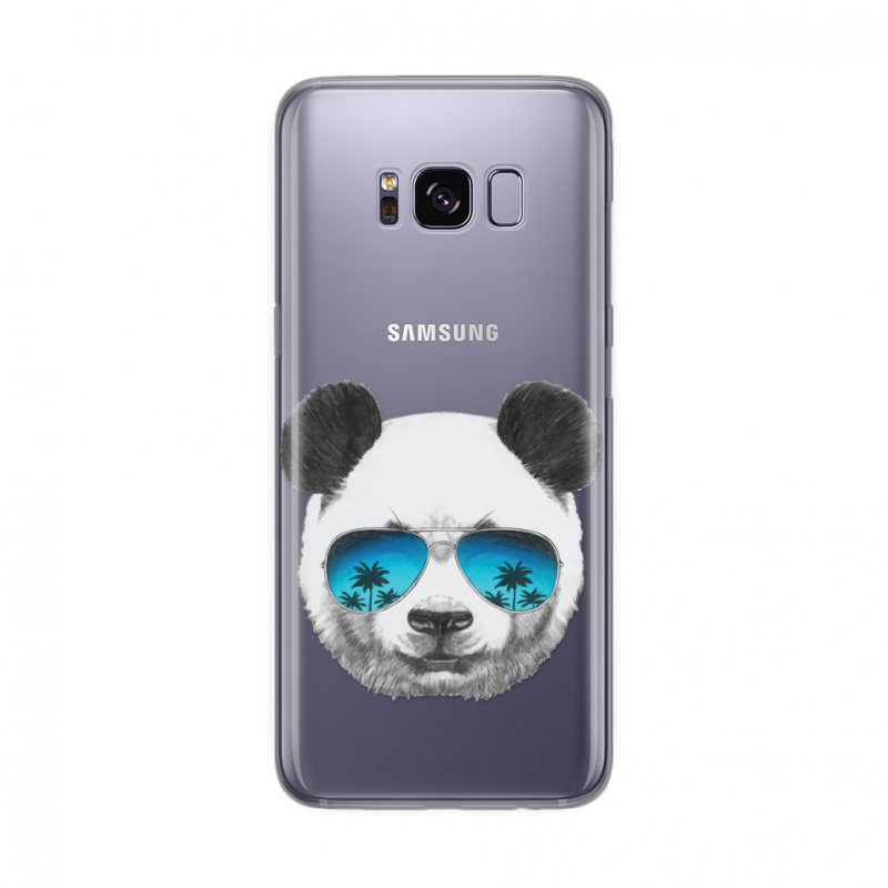 Torbica silikonska Print Skin za Samsung G950 S8 Cristal Case 1280 Panda on Vacation