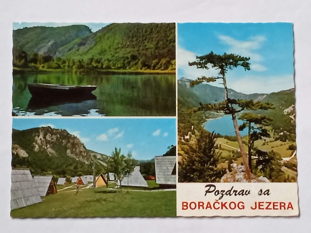 Konjic - Boračko Jezero - Bosna - Putovala 1977.g -