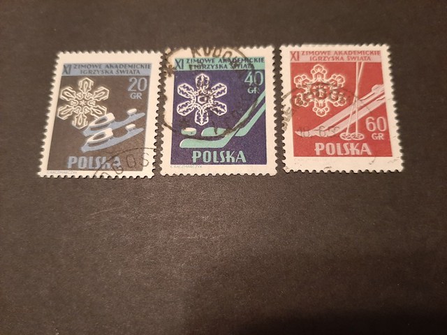 Marke 1601 poljska Stud.sport.zimske igre zig.sport