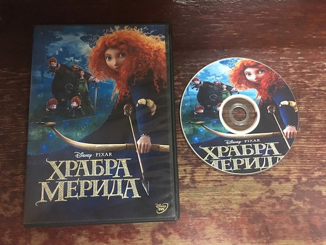 Hrabra Merida DVD - Brave