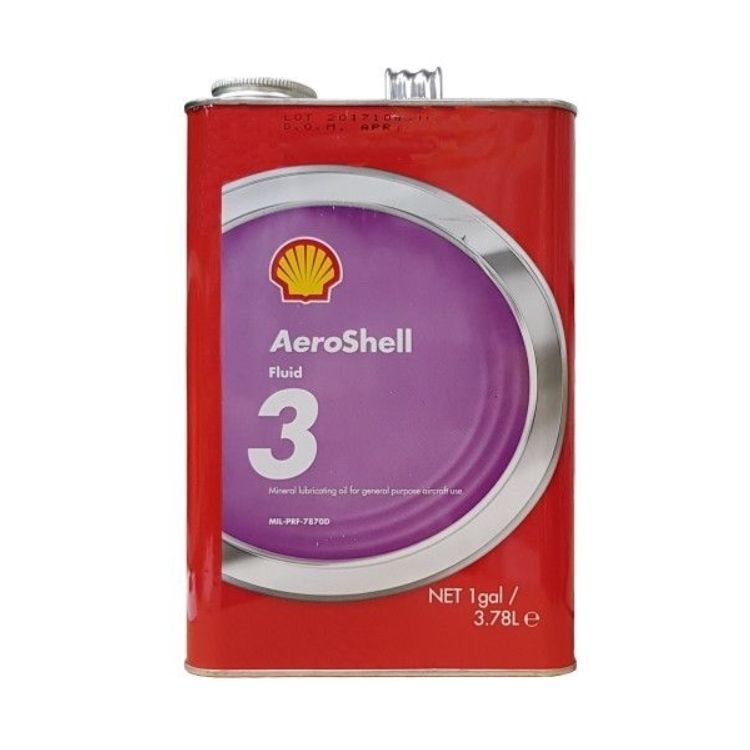 AeroShell - Fluid 3 - Light mineral oil - 1US Gal (3.785 liters)
