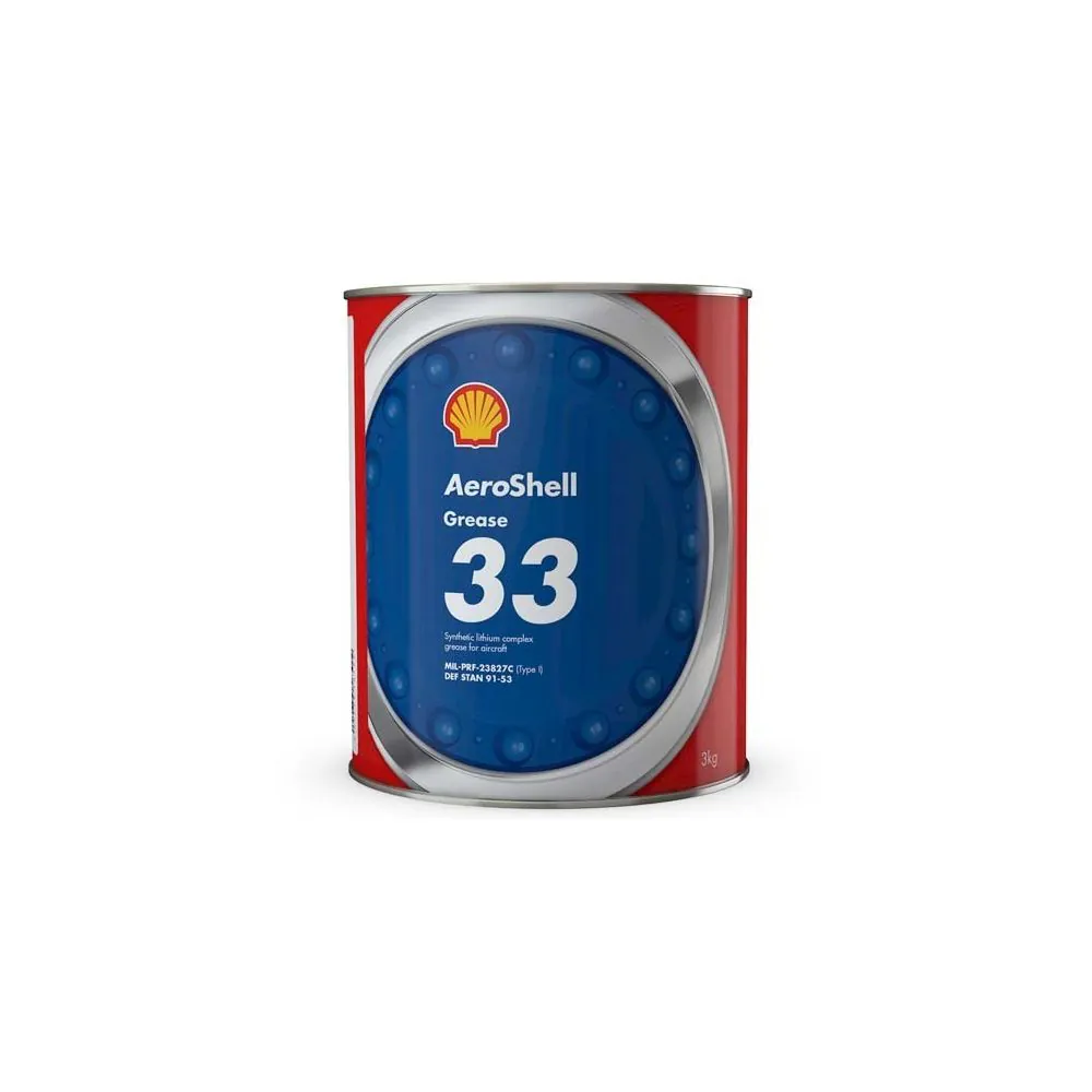 Request for Quote (RFQ)
Aeroshell - Grease 33 - Synthetic Grease - 3 Kg.
Aeroshell - Grease 33 - Synthetic Grease - 3 Kg.
