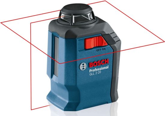 Bosch GLL 2-20 samonivelišući linijski laser 360° u koferu (0601063J00)