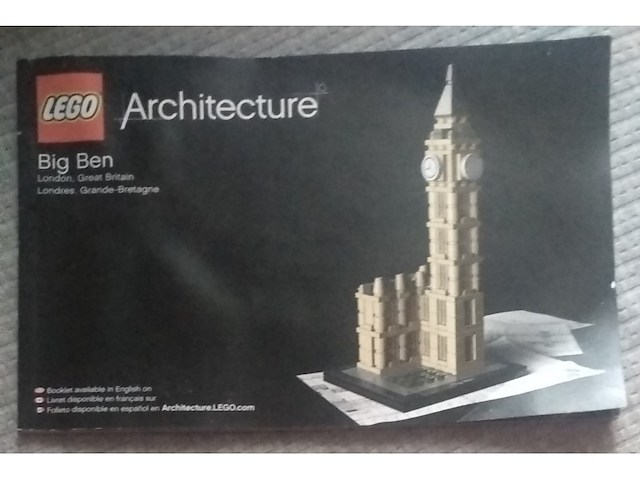 LEGO Architecture BIG BEN uputstvo