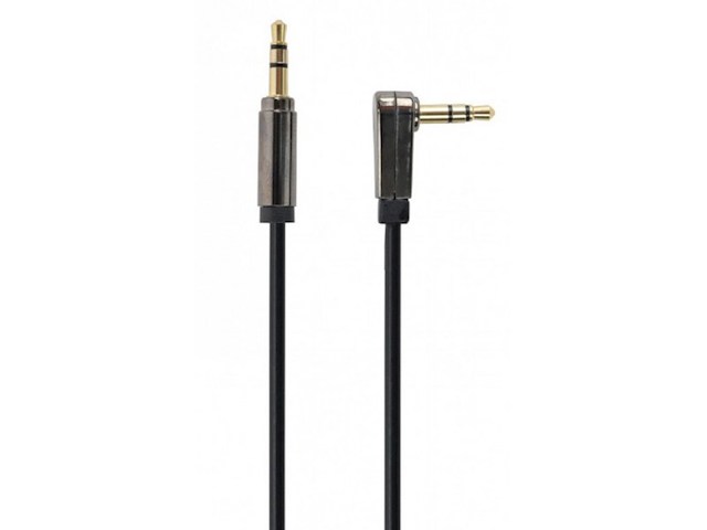 CCAP-444L-6 Gembird 3.5mm stereo plug to 3.5mm stereo plug audio kabl pod uglom pozlaceni kon. 1,8m