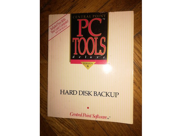 PC TOOLS de luxe VERSION 6 HARD DISK BACKUP