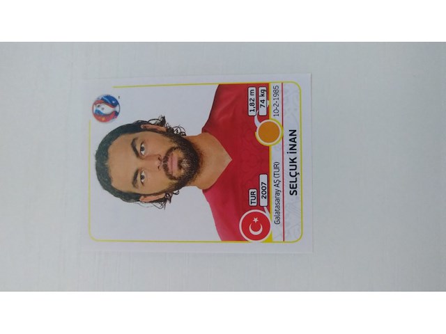 Panini EURO 2016 sličica broj 417