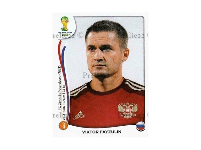 BRAZIL Brasil FIFA WC 2014 sličica broj 613 , Panini