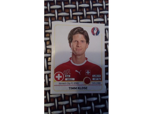 Panini EURO 2016 sličica broj 106