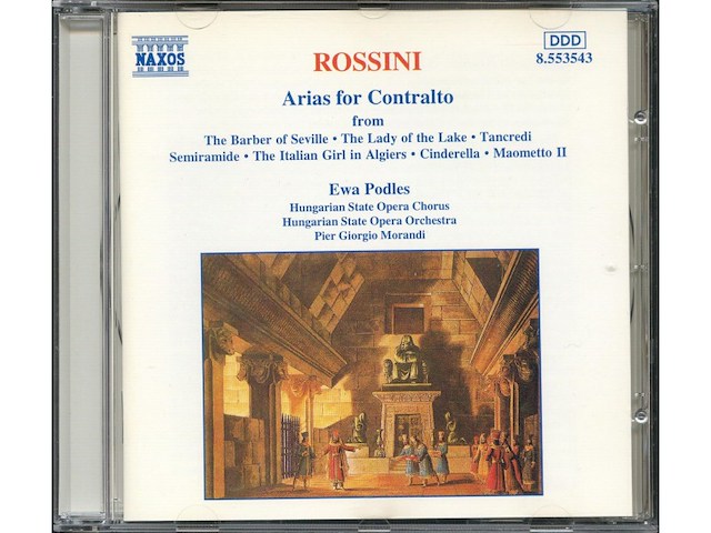 Rossini - Arias For Mezzo-Soprano  CD