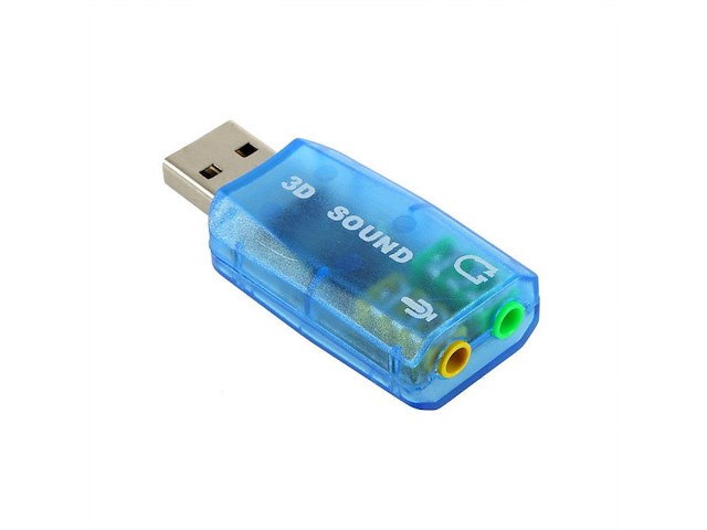 USB 2.0 3D zvučna kartica