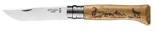 Opinel Inox 8 nož Gravirana Divokoza 2336