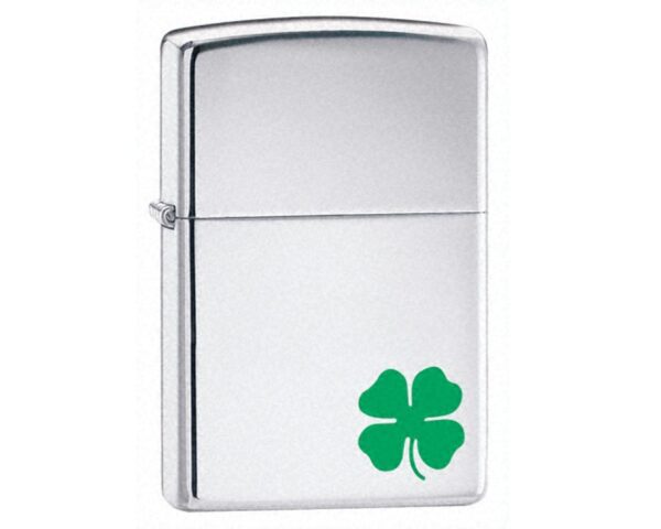 Zippo 24007 High Polish w/ Logo A Bit o`Luck