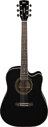Cort AD880CE BK Akustična ozvučena gitara sa torbom