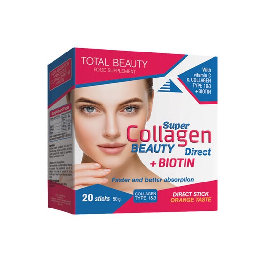 NeoCell super collagen beauty direct, kolagen direkt (20 kesica)