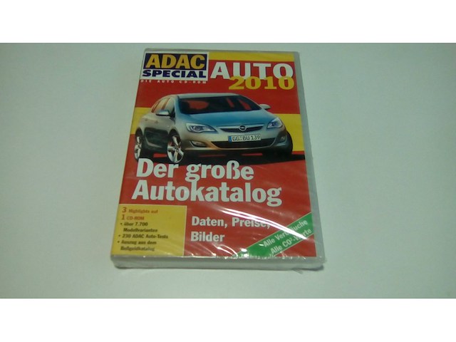 ADAC  VELIKI AUTOKATALOG 2010 7700 modela