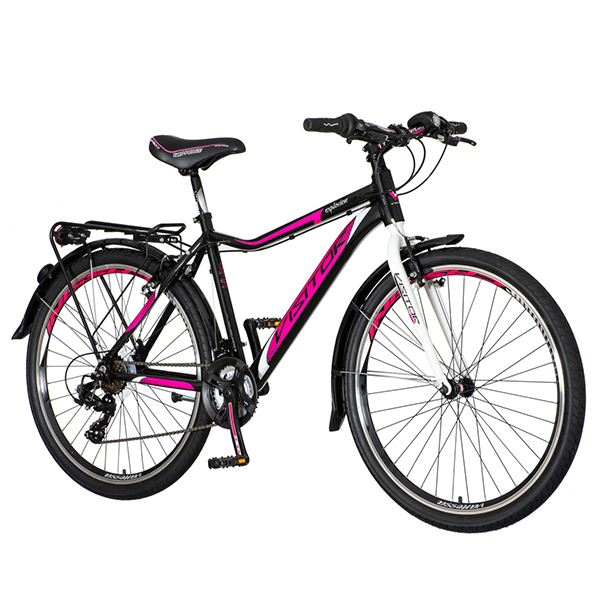 Ženski bicikl Explosion 26-18 inča crno roza Visitor EXP265S 1260113