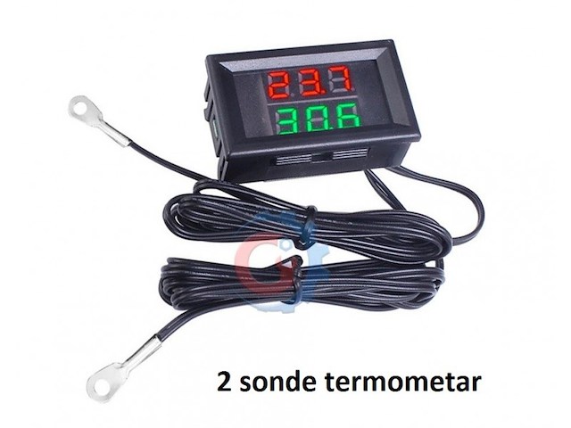 Digitalni termometar sa dve sonde -20-100°C - C+Z