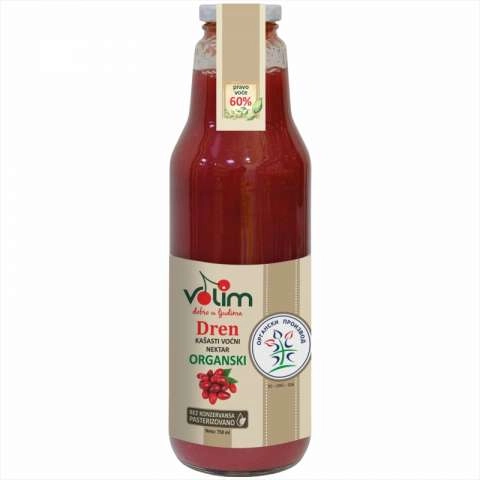 Organski voćni nektar dren 750ml