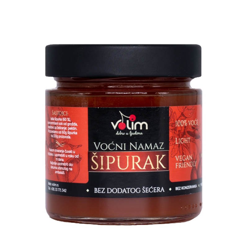 Voćni namaz šipurak light 250g