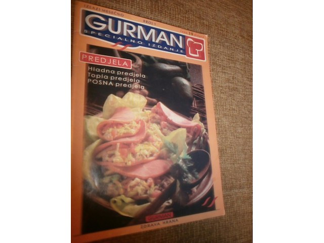 Časopis GURMAN - PREDJELA