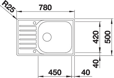 BLANCO LANTOS XL 6S-IF Compact
