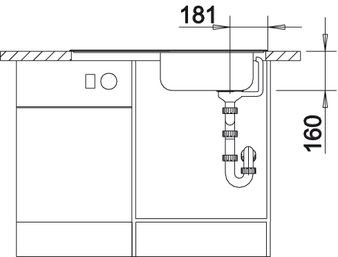 BLANCO LIVIT 6S Plemeniti čelik Inox (plemeniti čelik)