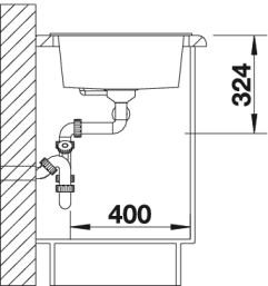 BLANCO METRA 9 SILGRANIT® PuraDur®