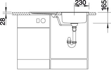 BLANCO RONDOSET plemeniti čelik Inox (plemeniti čelik)