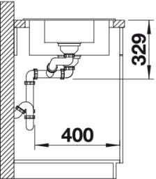 BLANCO SONA 6 S SILGRANIT® PuraDur®