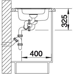 BLANCO TIPO 6S PLEMENITI ČELIK Inox (plemeniti čelik)