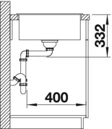 BLANCO ZIA 5 S SILGRANIT® PuraDur®