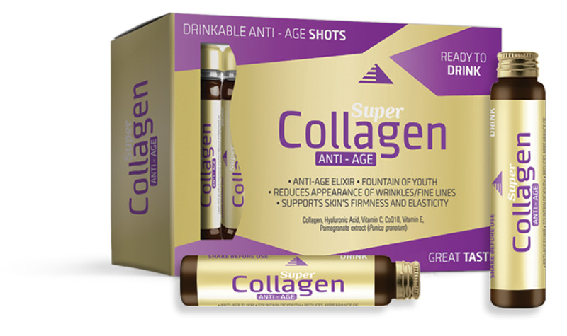Super Collagen Anti-age shots 14 x 25ml (Rasprodato!)