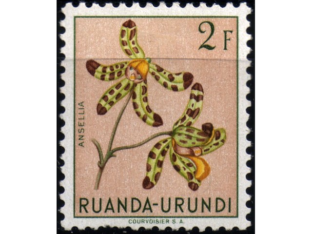 kt354z  01.mar1953 RuandaUrundi Mi144 * 1/19